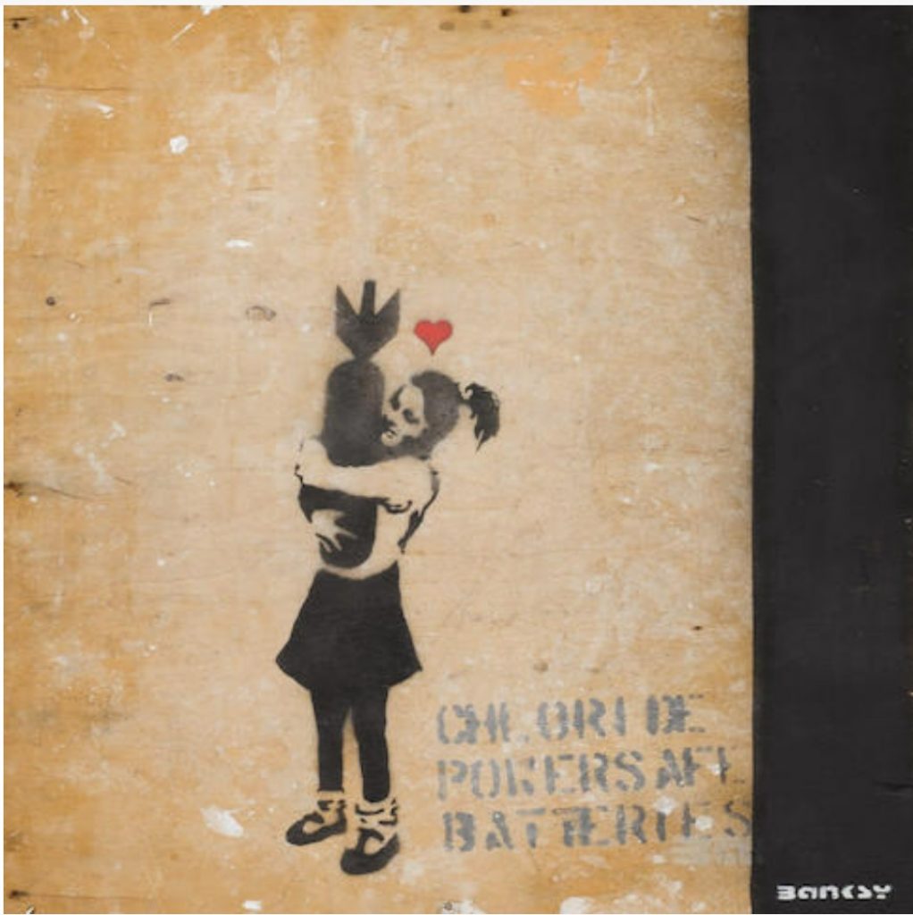 Bomb Love, 2000 - Banksy Explained