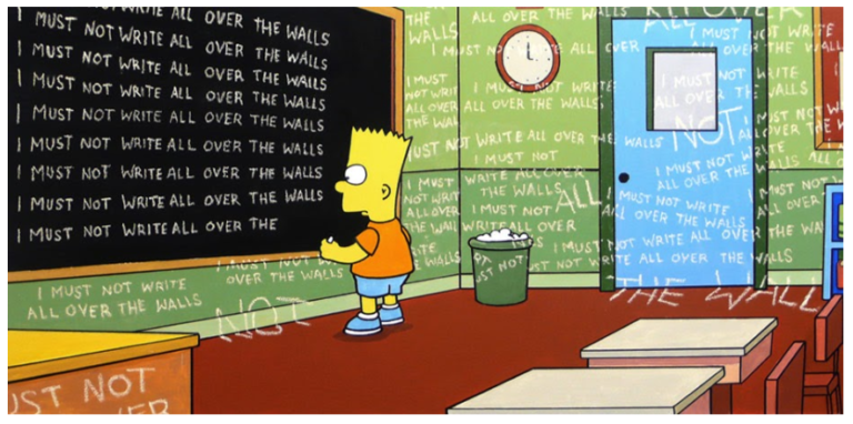 The Simpsons MoneyBART, October 2010 - Banksy Explained