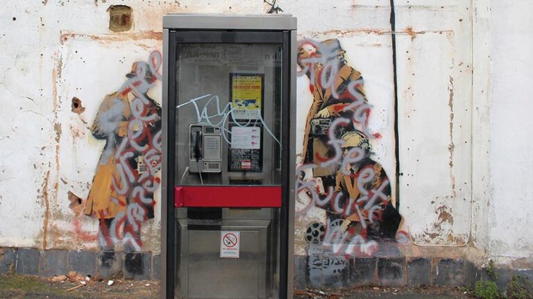 Spy Booth, 2014 - Banksy Explained