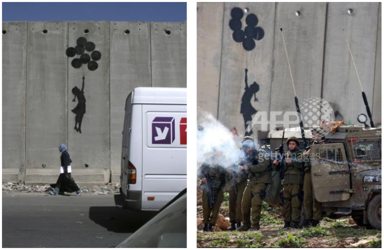 The Segregation Wall, Palestine, 2005 - Banksy Explained