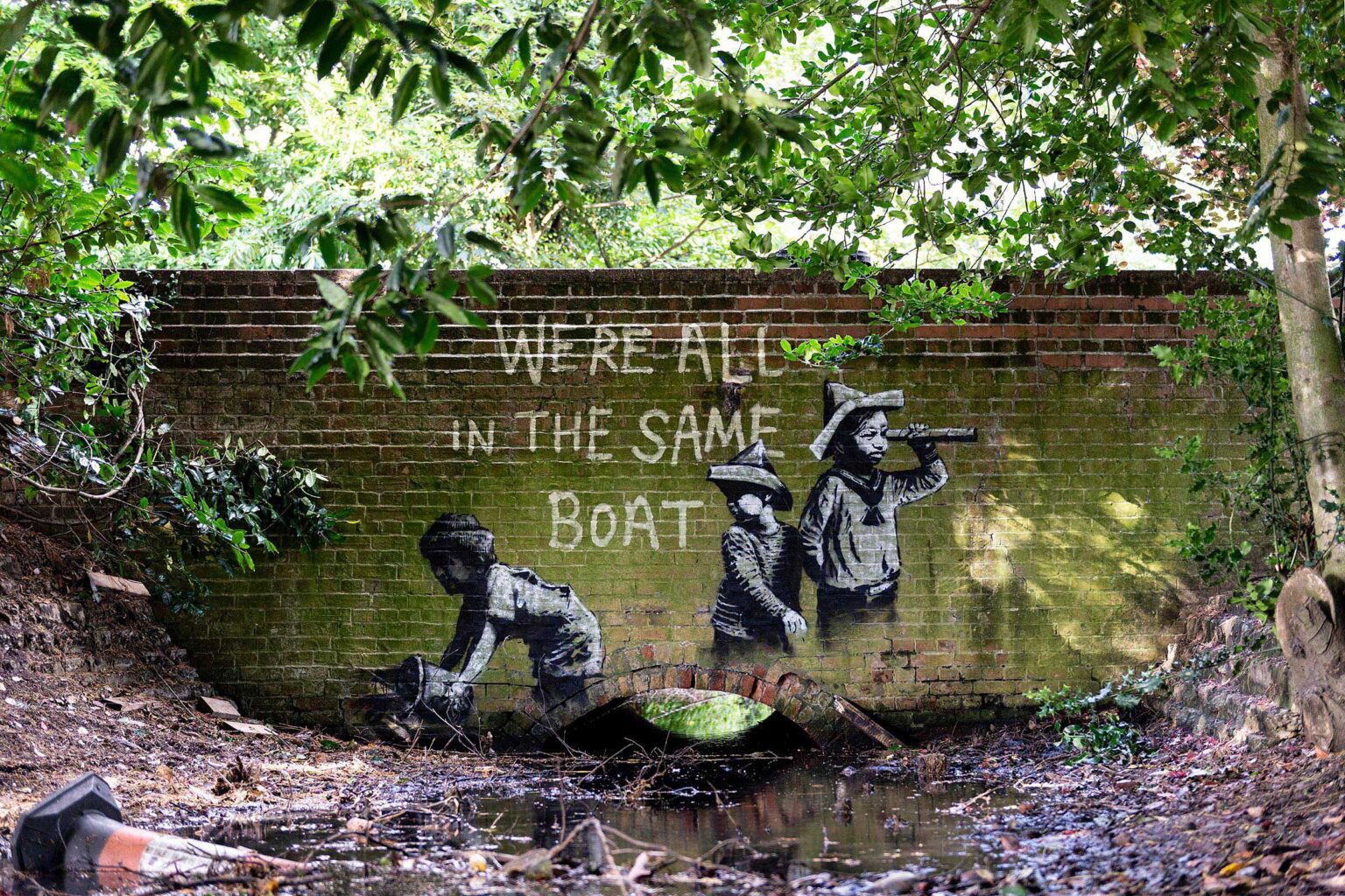 A Great British Spraycation, August 2021 - Banksy Explained